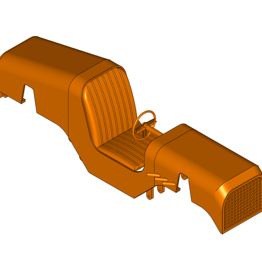 🚁 Modern Crawler-Tractor Style Body (1:10 Scale) – Fits My Latest ...