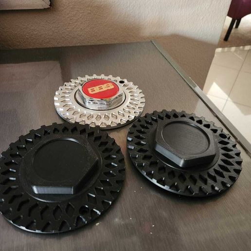 🧢 VR6 BBS Like Center Cap・ STL File for 3D printing・Cults