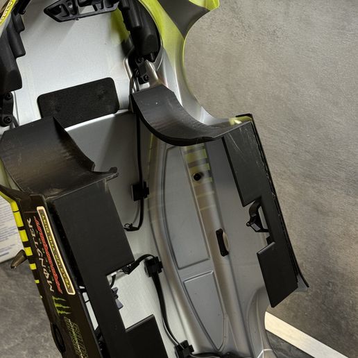 ⚽ Rlaarlo XTS F-10 mud guards fenders skids・ STL File for 3D printing・Cults