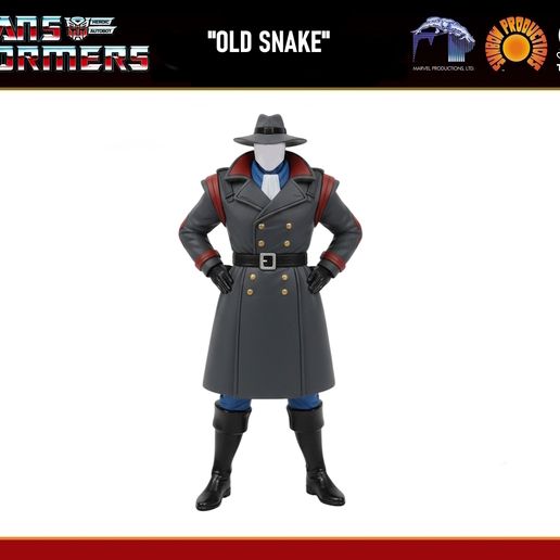 🤖 Transformers G1 / GI Joe "OLD SNAKE" V1・ STL File for 3D printing・Cults