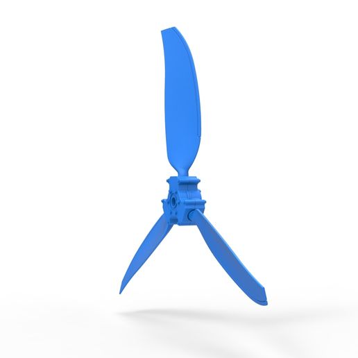 🚁 3 Blade Propeller of Drag racing Airboat Scale 1:25・ 3D File for 3D ...