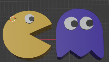 Free STL file Pac-Man 3D Models for Printing - Earrings and Decorations ...