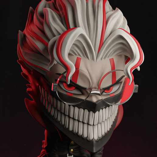 3D file Okarun - Dandandan - Chibi 👾 ・3D printable model to download・Cults