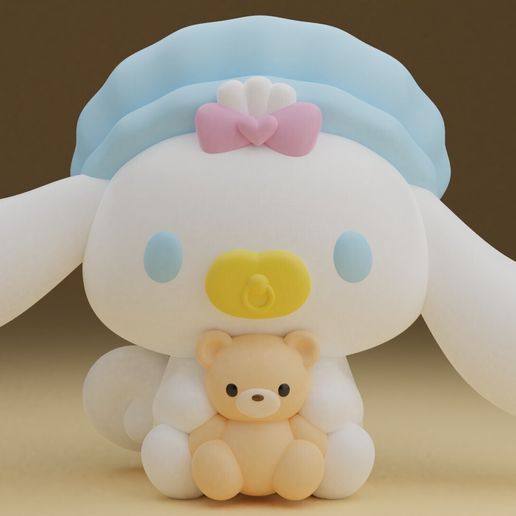 🎲 cinnamoroll sanrio・ STL File for 3D printing・Cults