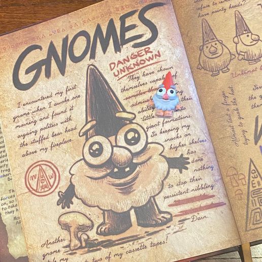 gnomes gravity falls journal