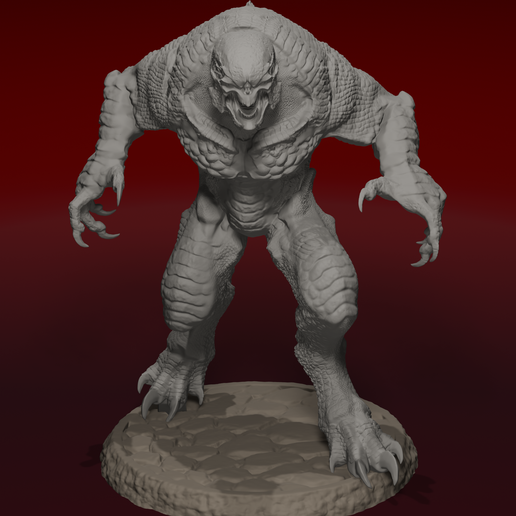 🎲 Hell Knight - Doom The Dark Ages - Demon・ 3D File for 3D printing・Cults