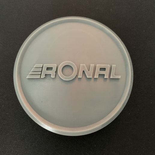 🛞 Ronal Wheel Hub Cap 0375, Wheel Center, Rim Cap, Hub Cover・ STL File ...