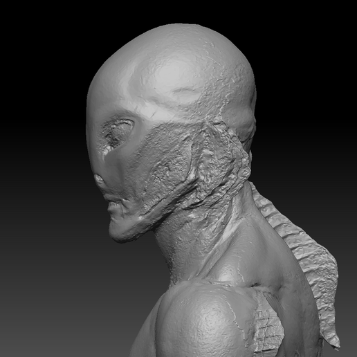 🩻 Abe Sapien Prosthetics Scan - Hellboy, Hellboy II・ OBJ File for 3D ...