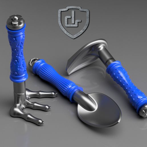 Free STL file GARDEN TOOLS 🔧 ・Template to download and 3D print・Cults