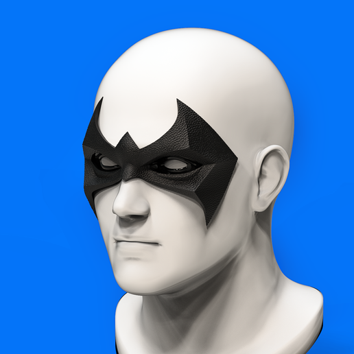nightwing mask pattern