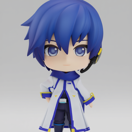 👾 Hatsune Miku - Nendoroid Doll KAITO・ STL File for 3D printing・Cults