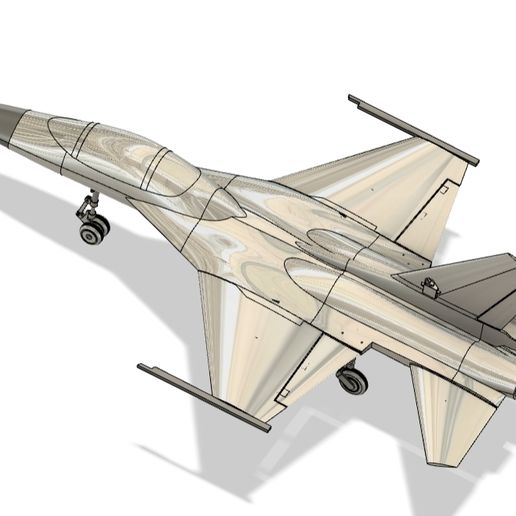 STL file IDF airplane 🛩️ ・3D print object to download・Cults