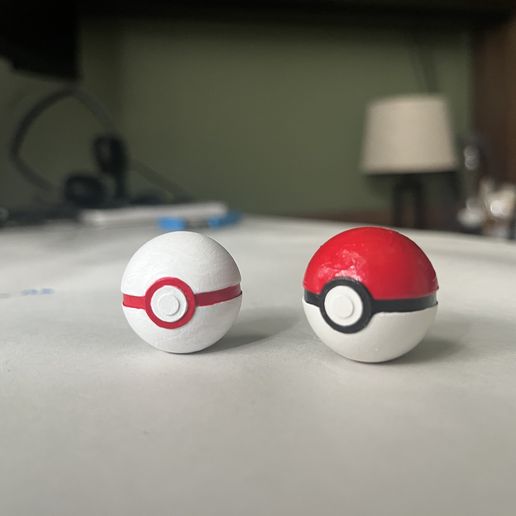 🐉 Pokemon Pokeball・3D Print・Cults