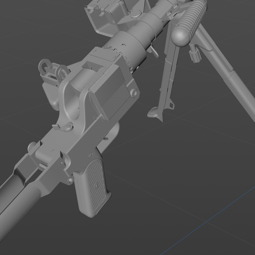 OBJ file German GRB39 anti-tank rifle digital model material 🗺️ ・3D ...