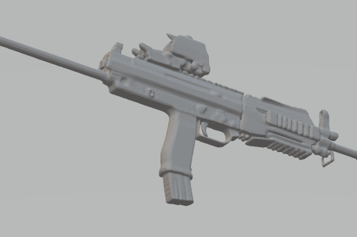 🦸 MSMC rifle with scope for action figures・ STL File for 3D printing・Cults