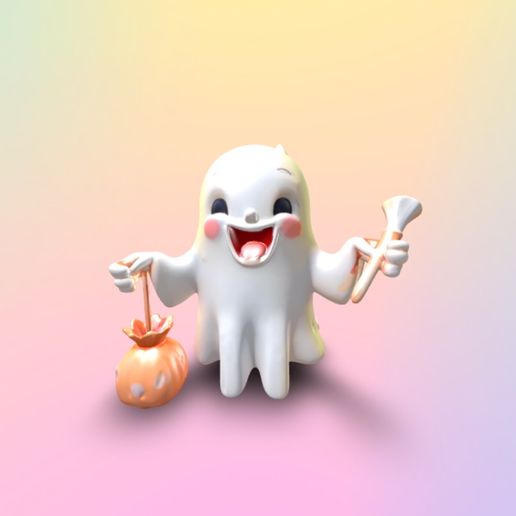 STL file Candy ghost 🍬 ・3D print design to download・Cults