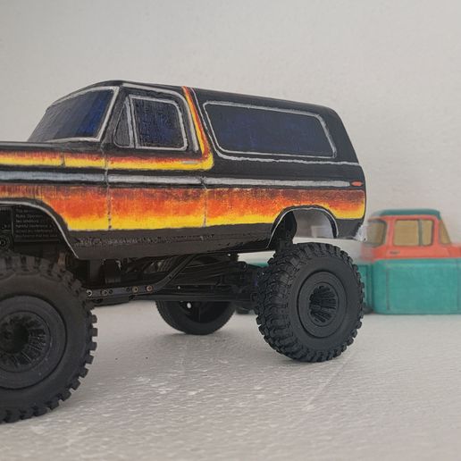 🚙 SCX24 1979 Ford Bronco Body Kit・ STL File for 3D printing・Cults