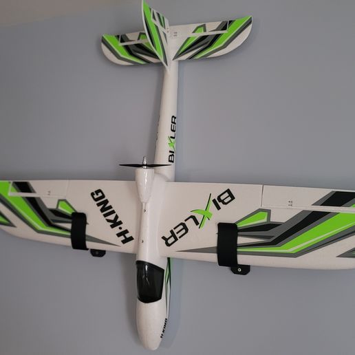 🛩️ Bixler RC Plane Vertical Wall Mount Hangers・ 3MF File for 3D ...