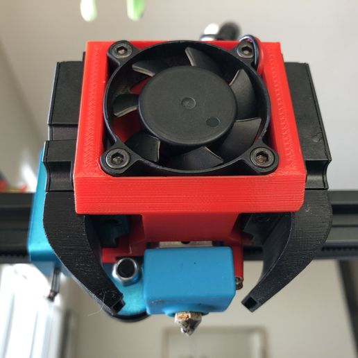 Free STL file Creality hotend cooling and replaceable duct・3D printing model to download・Cults