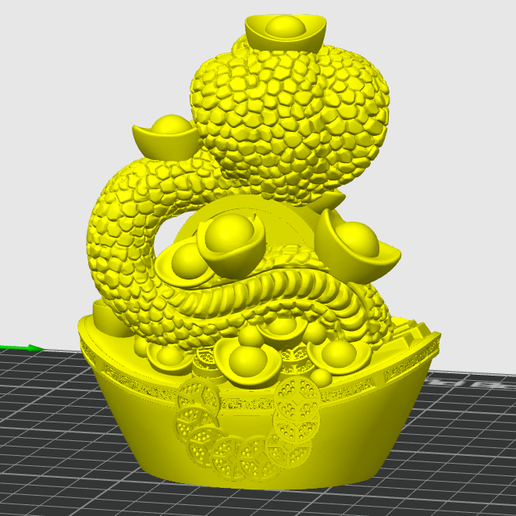 STL file The Money Snake-Mascot-2025 💰 (3MF)・3D printer design to ...