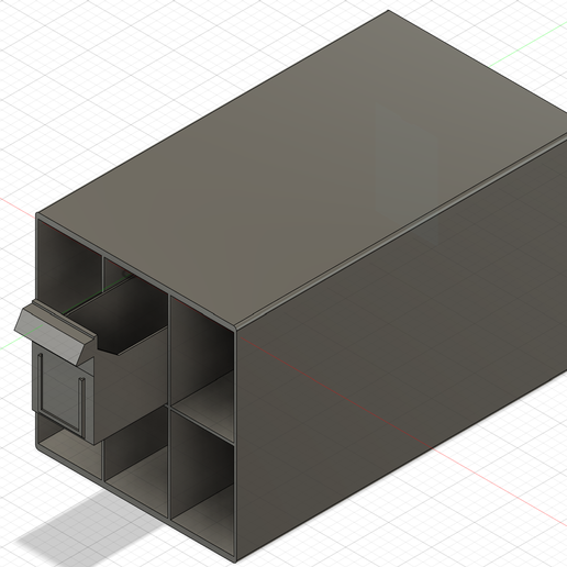 🏠 trading card drawer storage 2x3 drawers, 405mm long・ STL File for 3D ...