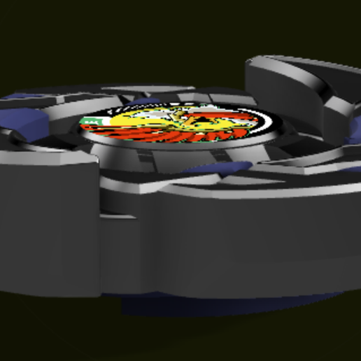 ♾️ Beyblade X BX Infinity - Dranzer EverBlaze・ STL File for 3D printing ...