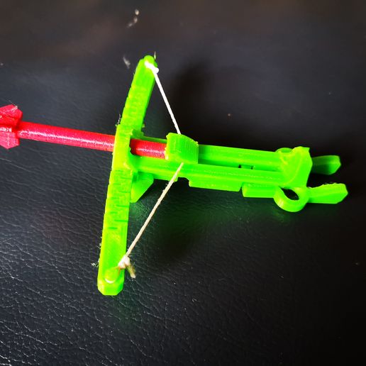 3D printed Ballista (crossbow) printable in one piece・made with Ender 3 ...