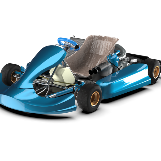 STL file KART STL 3D 🏎️ ・Model to download and 3D print・Cults