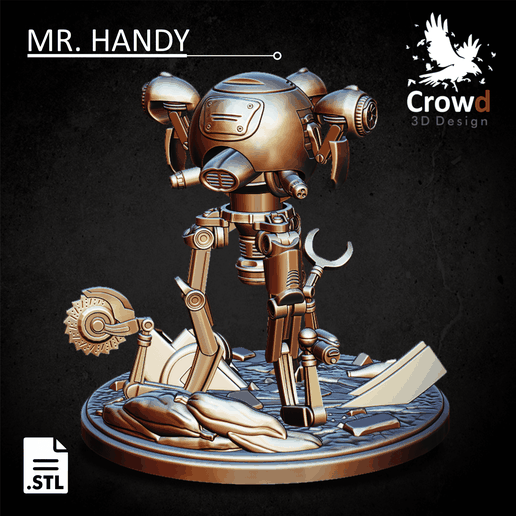 Mister Handy - Cults3D 3D Model | 3Drop