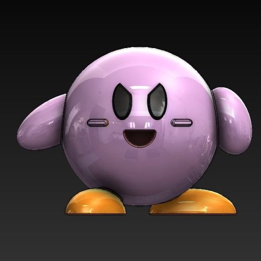 STL file Kirby 🎮 ・3D printing model to download・Cults
