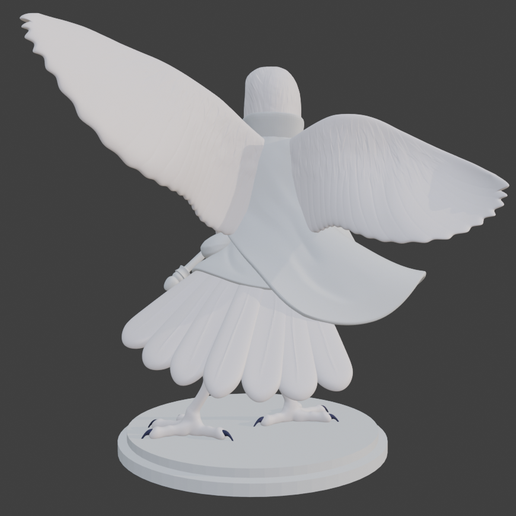 STL file Owl wizard DND miniature 🦉 ・3D print object to download・Cults