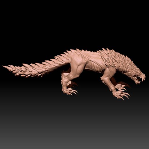👹 Ebony Odogaron - Monster Hunter・ STL File for 3D printing・Cults