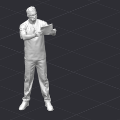 Free STL file 1/64 Scale Arm Figure 💪 ・3D printing template to download ...