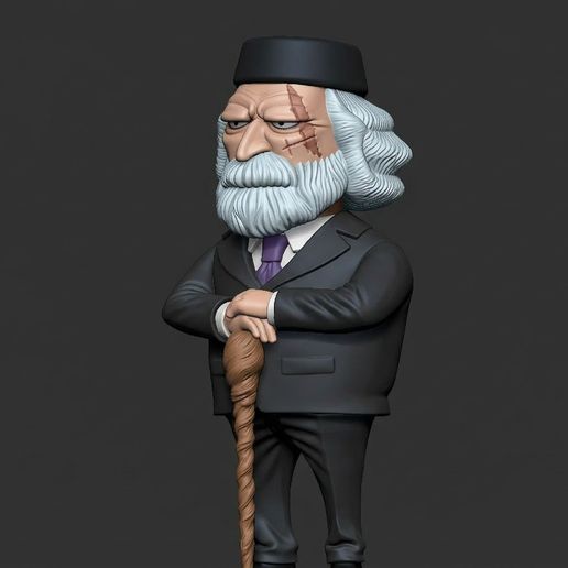 🌃 One Piece WCF Saint Jaygarcia Saturn Prize Five Elder Stars Model・ 3D ...