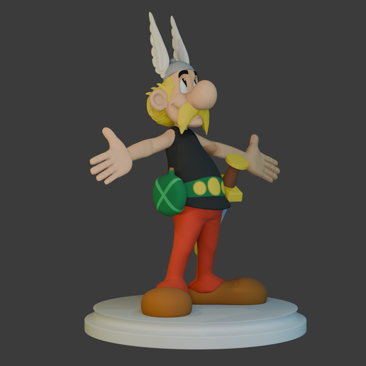 🧞‍♂️ Obelix・ 3D File for 3D printing・Cults