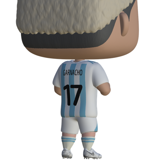 STL file ALEJANDRO GARNACHO. ARGENTINA 2024 NATIONAL TEAM PLAYER 🇦🇷 ...