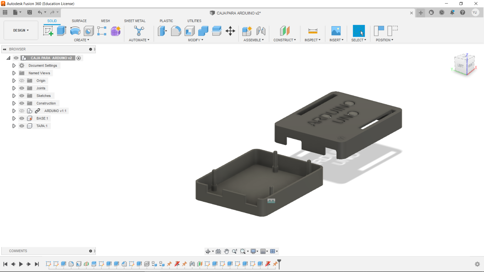 STL file CAJA PARA ARDUINO UNO・3D printer model to download・Cults