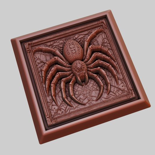 Fichier 3D Spider Animal 3D Model for CNC Router Laser & 3D Printer 🕷️ ...