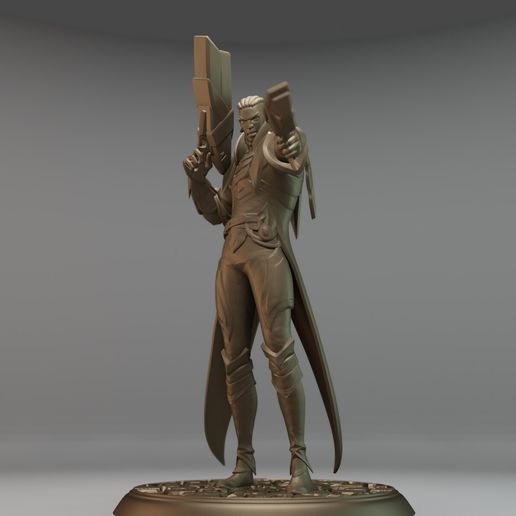 🎮 LUCIAN - LEAGUE OF LEGENDS・Archivo STL para ・Cults
