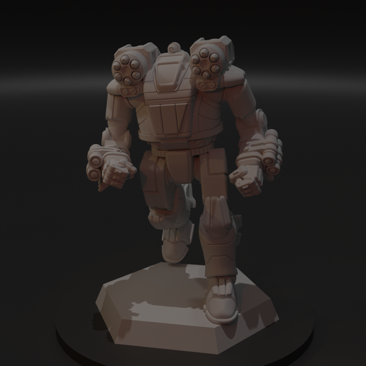 🤖 Battletech - Hunchback - HBK-4G・Free STL File for 3D printing・Cults