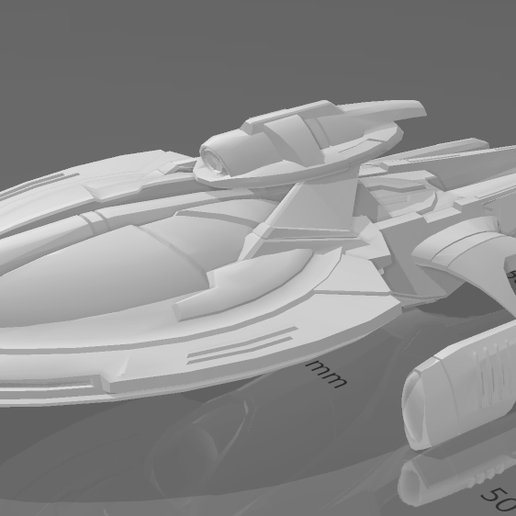 Free STL file STO - Federation - Comet-class Reconnaissance Science ...