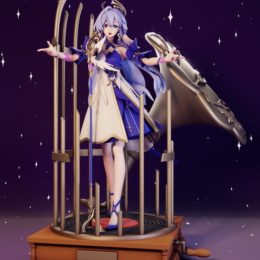⭐ Robin | Honkai: Star Rail・ 3D File for 3D printing・Cults