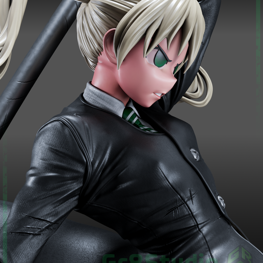 💬 Maka - Soul Eater・ 3D File for 3D printing・Cults
