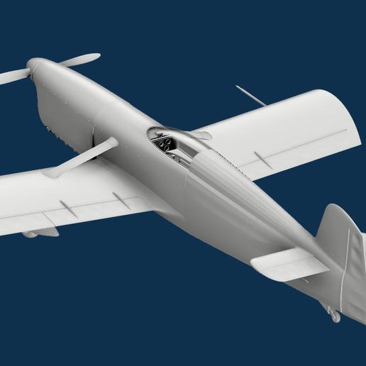 ️ Aircraft Leduc RL-21・Free STL File for 3D printing・Cults