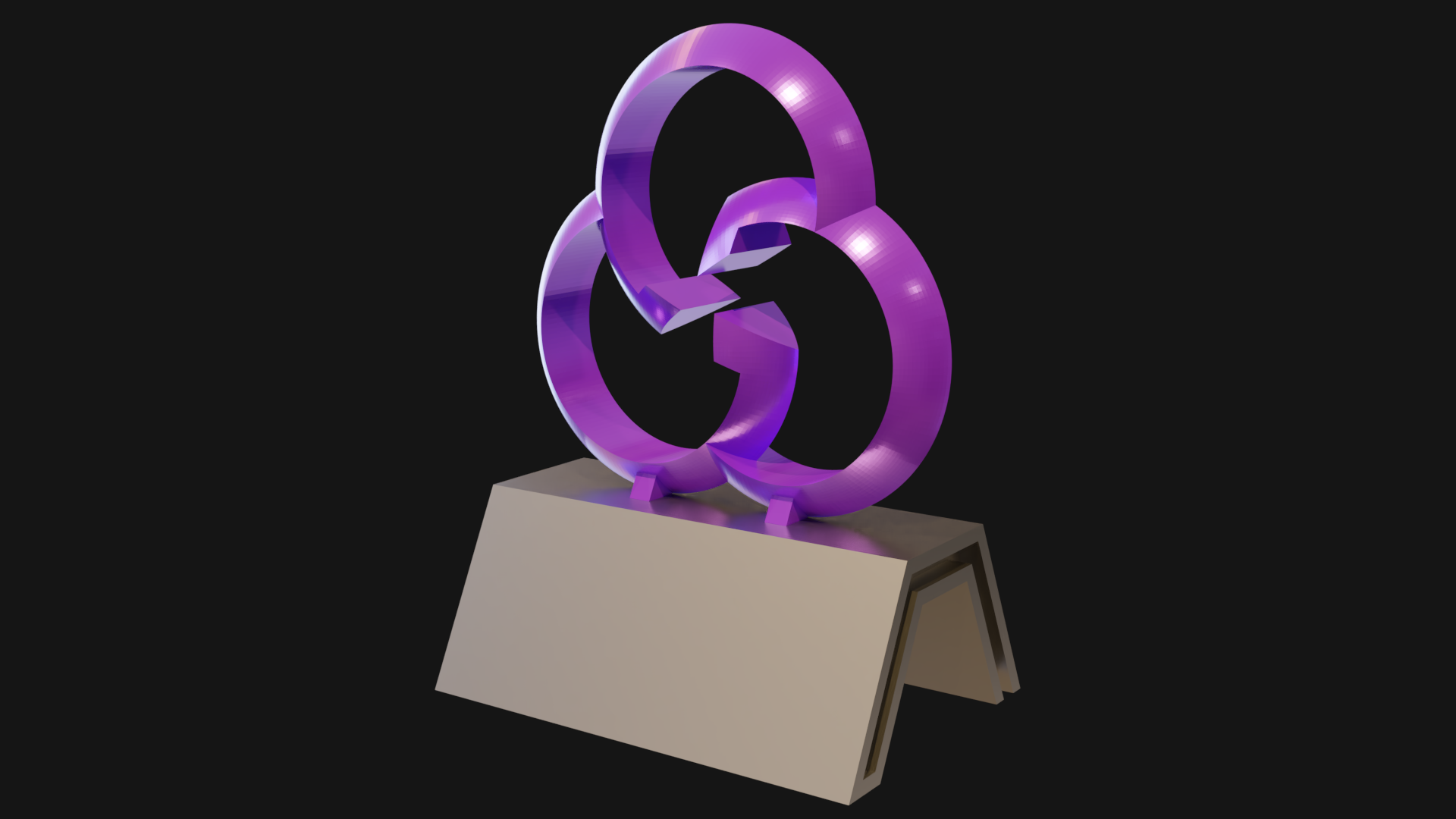 Download free STL file Custom Cults logo with stand base • 3D printing ...