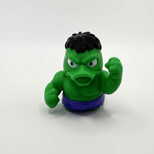 🦆 The Incredible Hulk Duck・ 3D File for 3D printing・Cults