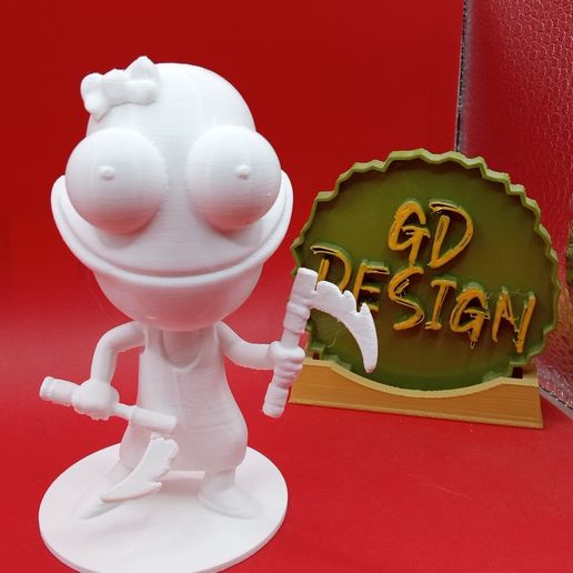 ☀️ Solar Opposites Jesse Figure・ STL File for 3D printing・Cults