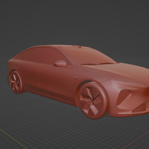 STL file NIO ET7 2021 ⚡ (OBJ and 3MF)・3D printable design to download・Cults