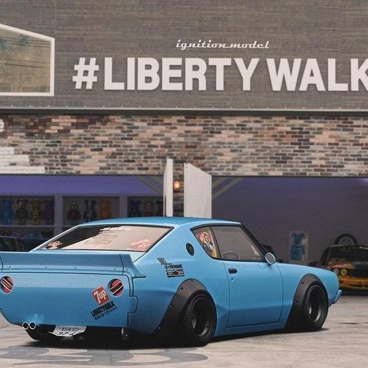 🚶 LIBERTY WALK SIGN / LIBERTY WALK SIGN・ archivo STL para Impresión 3D ...