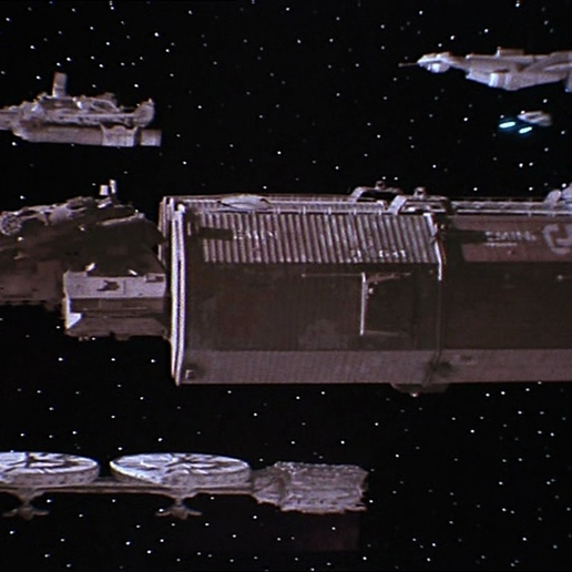 🚢 "F15-cruiser" ship from battlestar galactica ragtag fleet・Free 3D ...